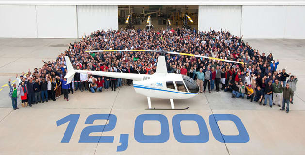Robinson delivers 12,000th Helicopter - Australian Flying