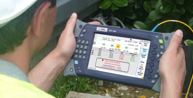 Smart Link Mapper for the JDSU MTS OTDR family - Australian Defence ...