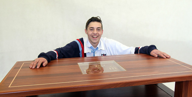 Coffee Table with Clock - Australian Wood Review
