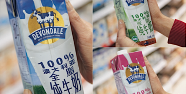 Devondale hits the shelves - in China - PKN Packaging News