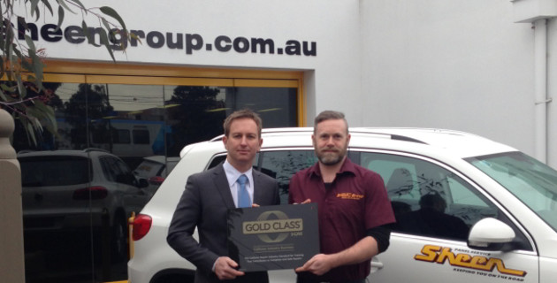 Sheen Panel Service attains first I-CAR Gold - Australasian Paint & Panel