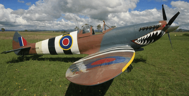 Spitfire circumnavigation for charity - Australian Flying