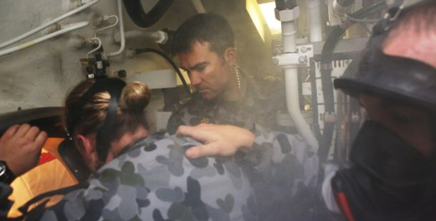 HMAS Waller still recovering after fire incident last year - Australian ...