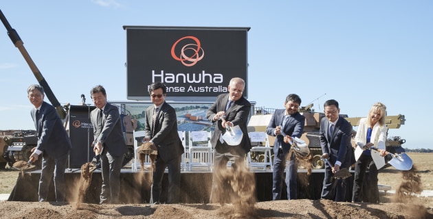First sod turned for Hanwha’s new Australian manufacturing plant ...
