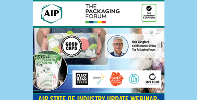 AIP webinar to cover NZ packaging developments - PKN Packaging News