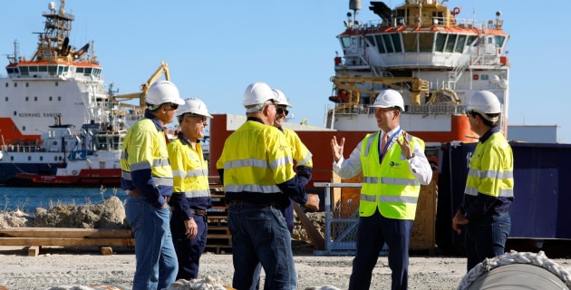 Wharf capacity increased at AMC Henderson - Australian Defence Magazine