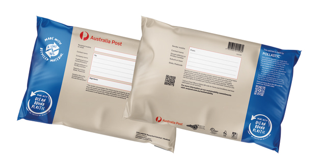 Australia Post launches recycled Ocean Bound Plastic satchels - Ragtrader