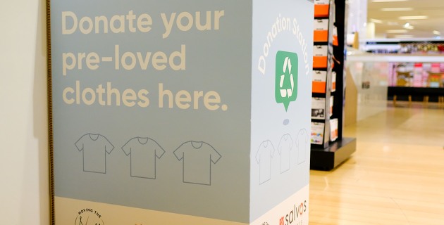 Myer rolls out donation stations in store - Ragtrader
