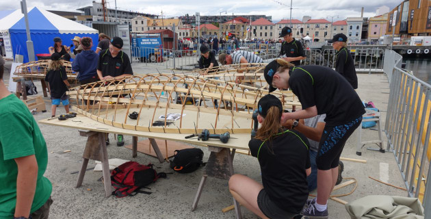 Quick ‘n’ Dirty Boat Building Challenge at Australian Wooden Boat ...