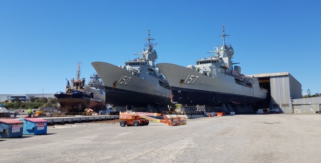 HMAS ANZAC docks at Henderson for upgrade - Australian Defence Magazine