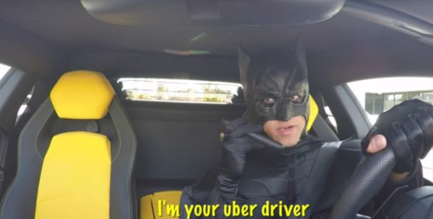 Batman's now an Uber driver - Australasian Paint & Panel