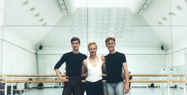 Three Royal men - Dance Australia