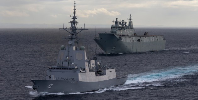 RAN surface fleet treated with antimicrobial shield - Australian ...