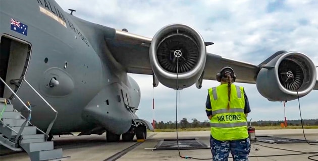 Boeing adopts sustainable C-17 engine wash technology – Green Reporter