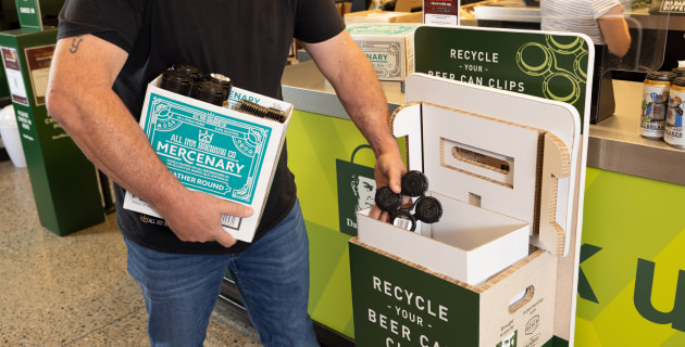 Endeavour's Aus-first beer can clip recycling scheme - PKN Packaging News