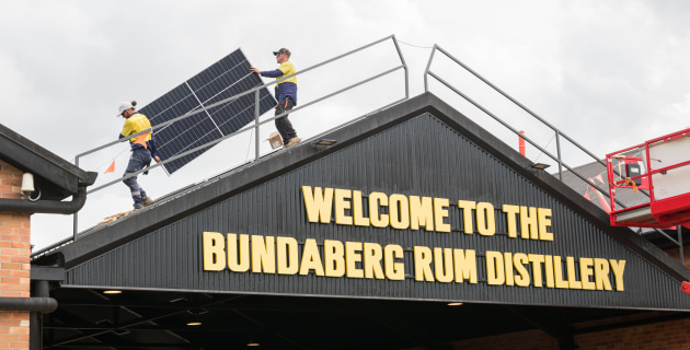 Bundaberg Rum distillery goes solar - Food & Drink Business