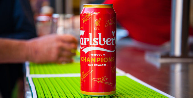Carlsberg turns red for Liverpool win - PKN Packaging News