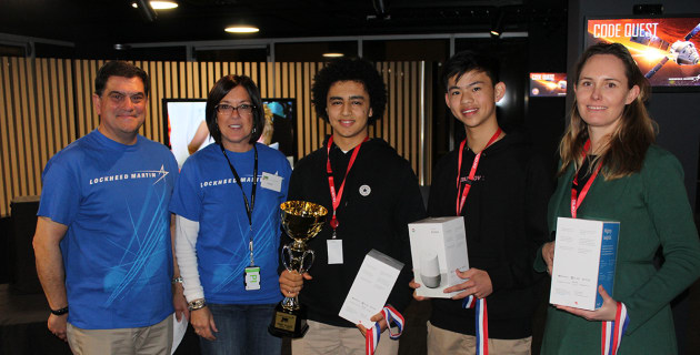 Melbourne school wins Lockheed Martin code programming competition ...