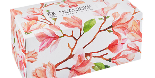 Coles removes plastic opening from tissue boxes - PKN Packaging News