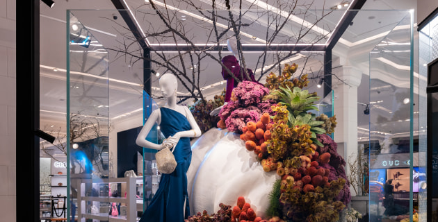 David Jones unveils 300,000 flowers for spring - Ragtrader