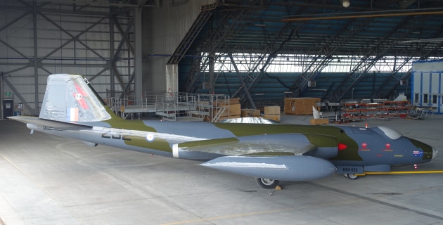 Veteran Canberra bomber gains new lease of life - Australian Defence ...