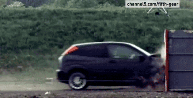 Fiesta smashed into wall at 120mph - Australasian Paint & Panel