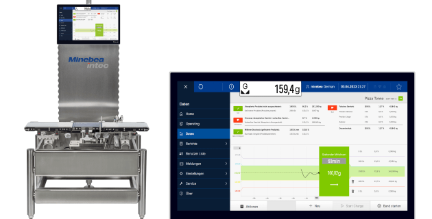 User interface refresh from Minebea Intec - Food & Drink Business