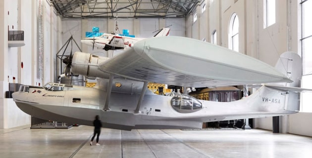 Frigate Bird II comes down from the Ceiling - Australian Flying