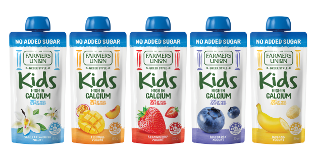 Farmer's Union high calcium pouches for kids - Food & Drink Business