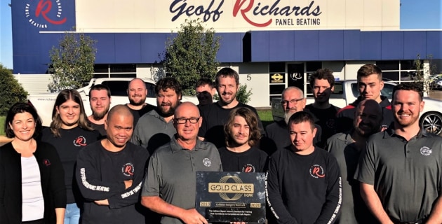 Best Country Repairer 2022 Geoff Richards Panel Beating - Australasian Paint & Panel