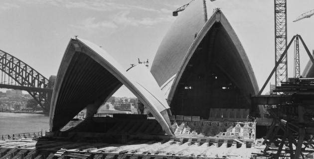 Rare photos of Sydney Opera House released to mark 50th anniversary ...