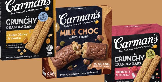 Carman's expands healthy oats snack range - Food & Drink Business