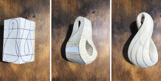 Carving möbius forms with Hape Kiddle - Australian Wood Review