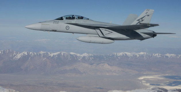 First RAAF Super Hornet wired for EA - Australian Defence Magazine
