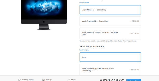 Apple's top spec 2017 iMac Pro will set you back $20,400 - Australian ...
