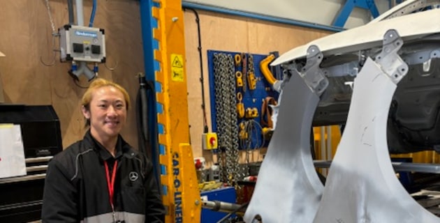 Brisbane body repair apprentice enjoys scholarship tour to UK ...