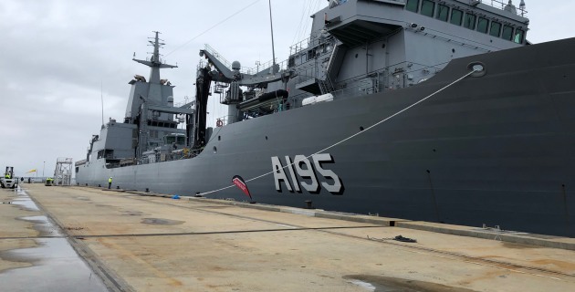 RAN's first new oiler arrives in Australia - Australian Defence Magazine