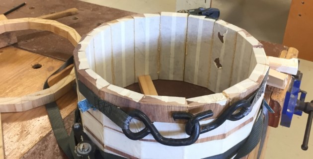 Jake Farnan's stave snare drum - Australian Wood Review