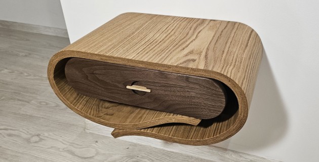 VIDEO: Curved bedside cabinet using CNC - Australian Wood Review