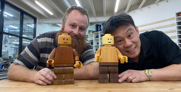 Making Lego People - Australian Wood Review