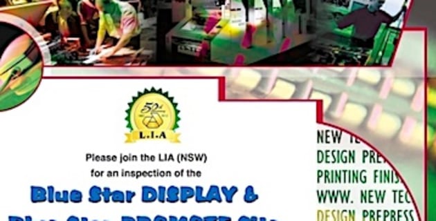 LIA to visit Blue Star Display in Sydney - Print21