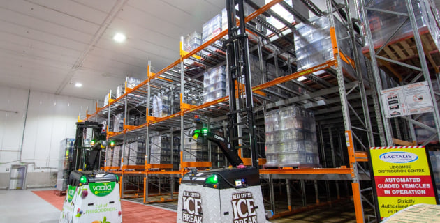 Dematic AGVs drive Lactalis to 24/7 operations - PKN Packaging News