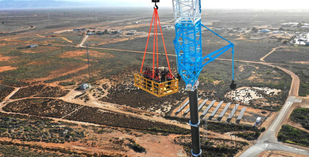 Biggest crane in the Southern Hemisphere - Climate Control News