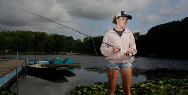 Second world fly casting title at 14 - Fishing World