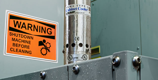 EXAIR upgraded certification for NEMA 4 coolers - Food & Drink Business