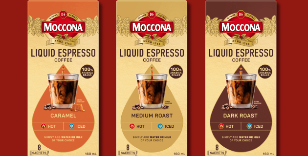 Moccona launches single-serve liquid coffee concentrate - Food & Drink ...