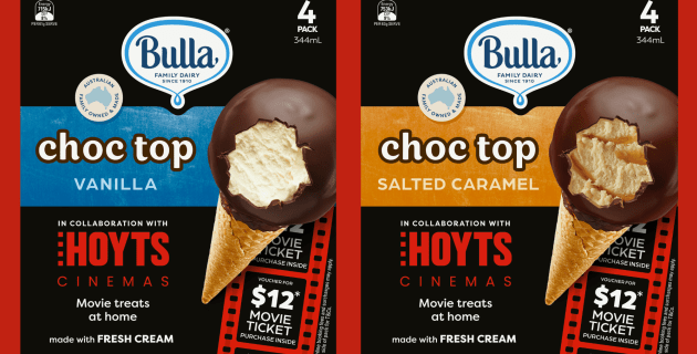 Bulla Choc Tops break away from the big screen - Food & Drink Business