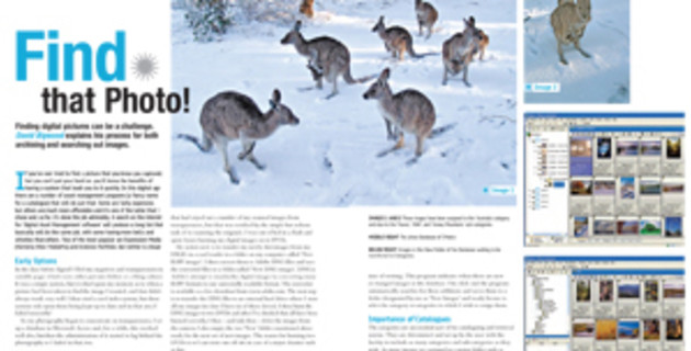 How to simplify your digital archives - Australian Photography