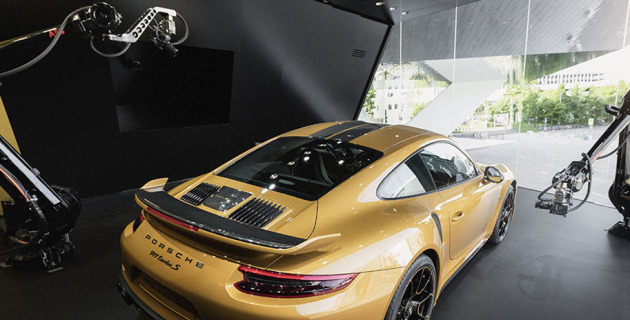 Porsche go for gold to celebrate this model - Australasian Paint & Panel