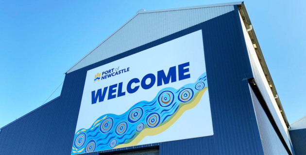 Broadley prints new welcome to port signage - Print21